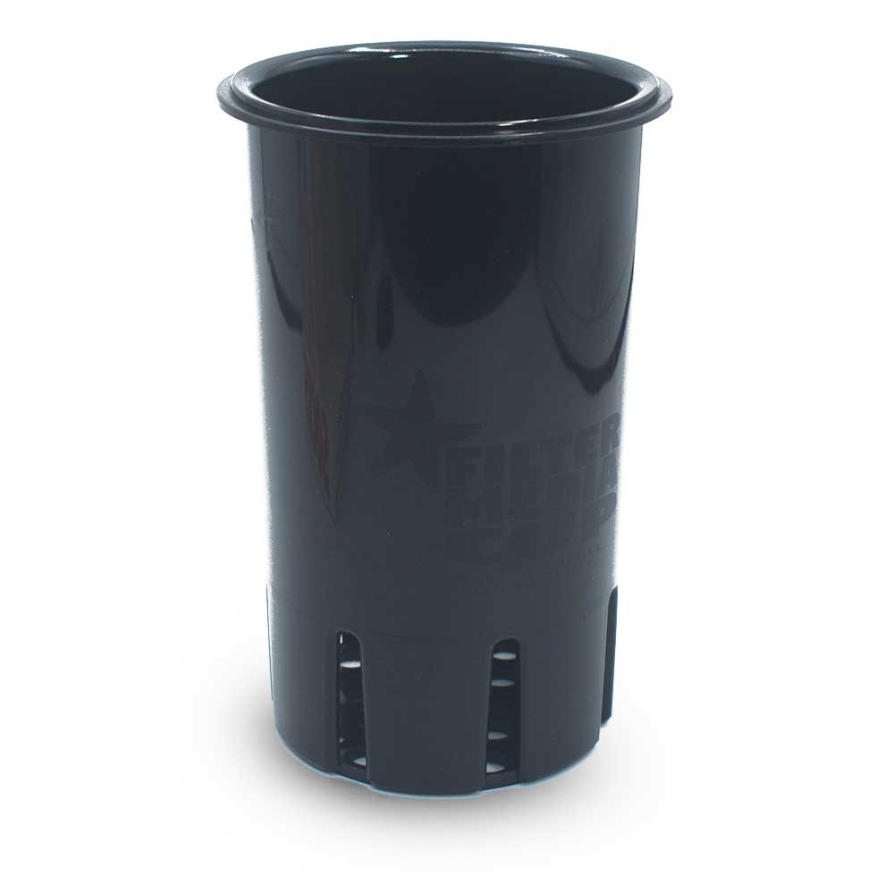 4" High Flow Filter Media Cup (BLACK) - Generic - SaltwaterAquarium.com