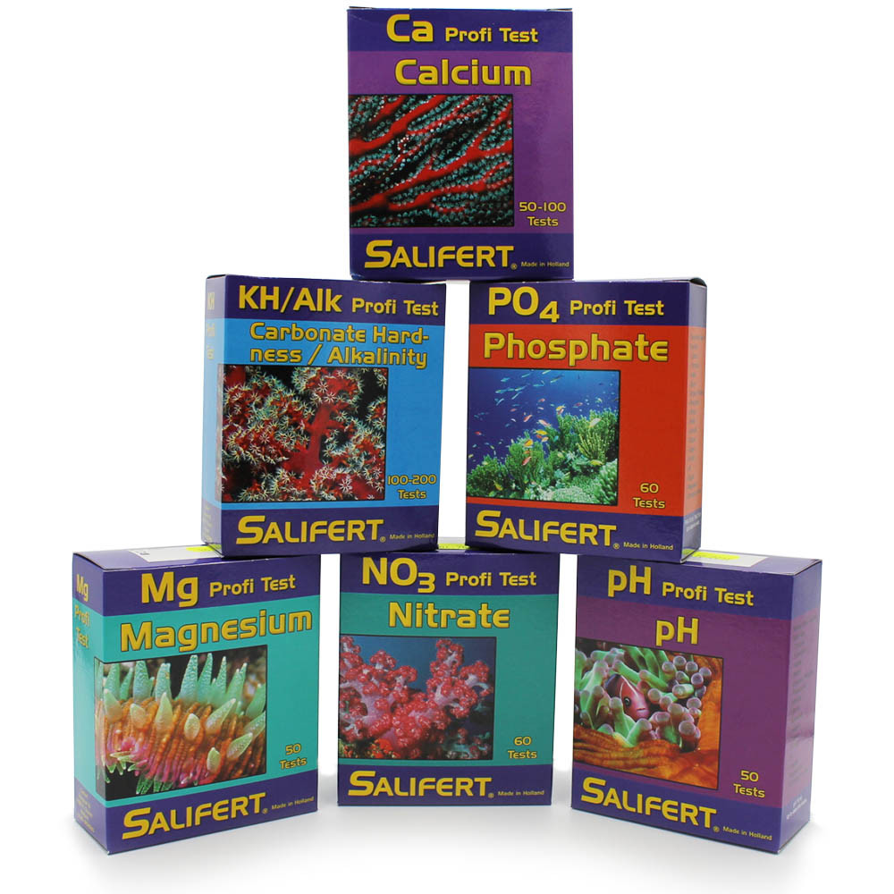 Salifert Master Saltwater Reef Testing Combo Kit - Salifert ...