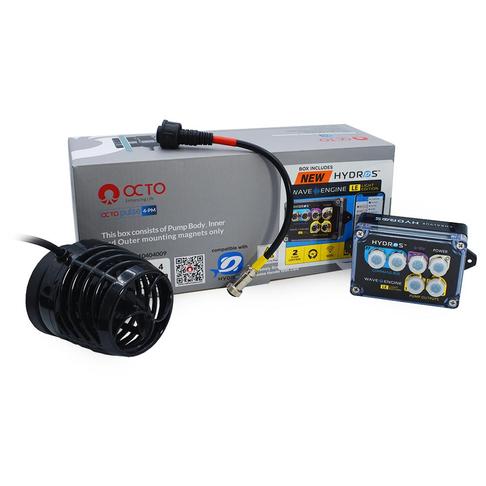 Octo Pulse 4 Flow Pump w/ WaveEngine LE Controller - Reef Octopus ...