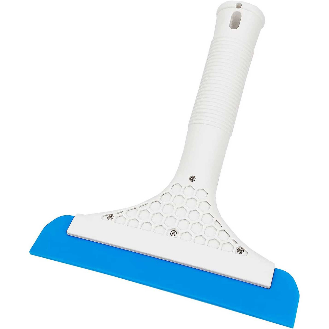 Super Flexible Blue & White Silicone Squeegee Aquarium Glass Cleaner ...
