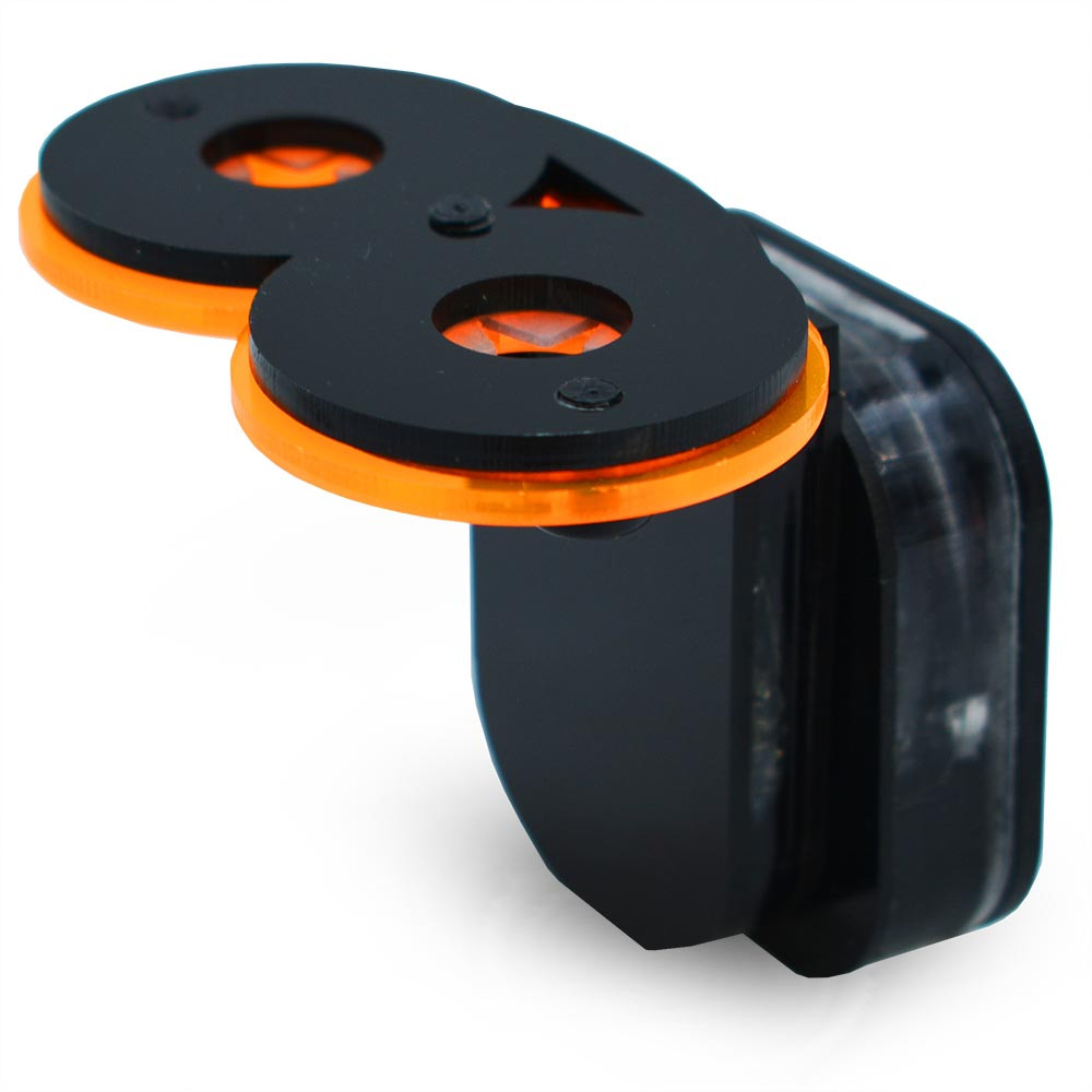 Modular 3 Rack Frag System (1/2" Glass) Orange w/Frag Lock - PNW ...