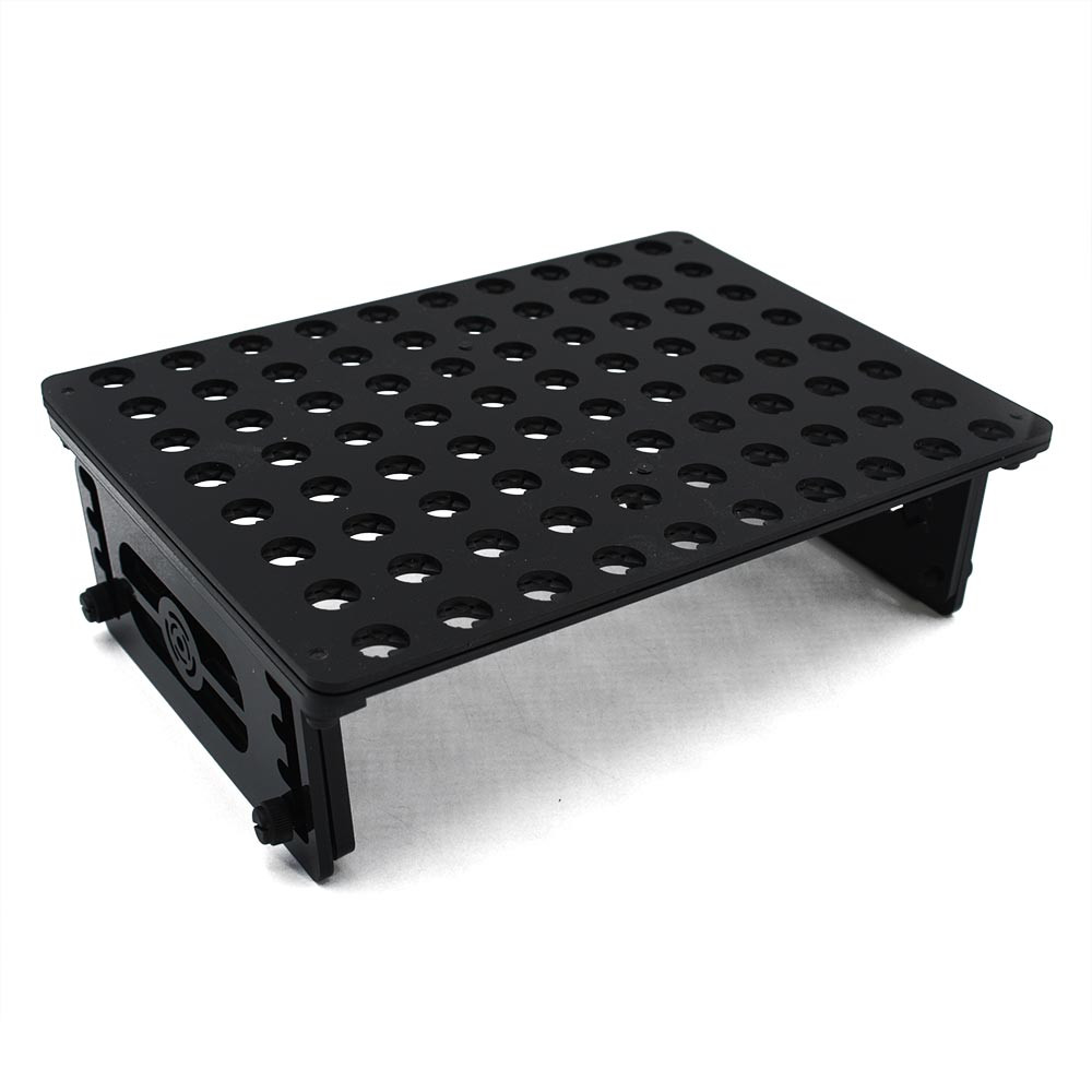 80 Hole Adjustable Frag Rack and Stand, Black w/Frag Lock - PNW Customs ...