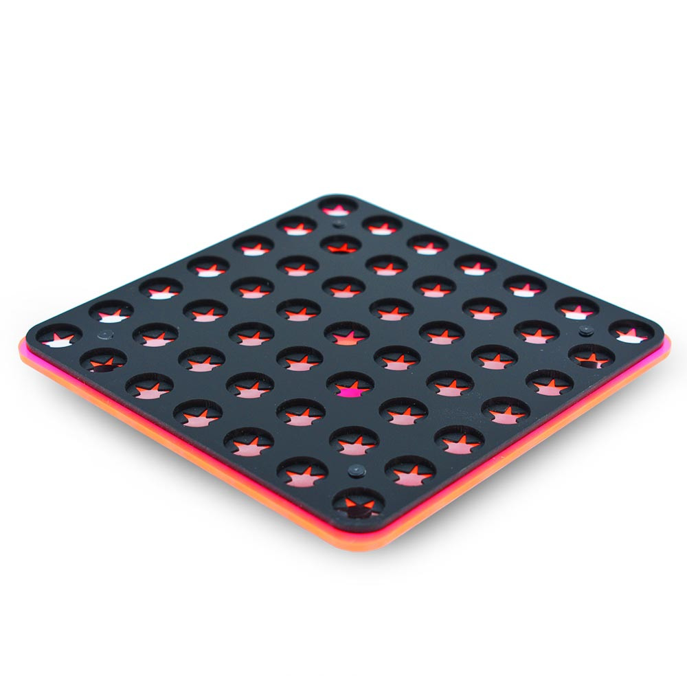 48 Hole Frag Tray, Pink w/Frag Lock - PNW Customs - SaltwaterAquarium.com
