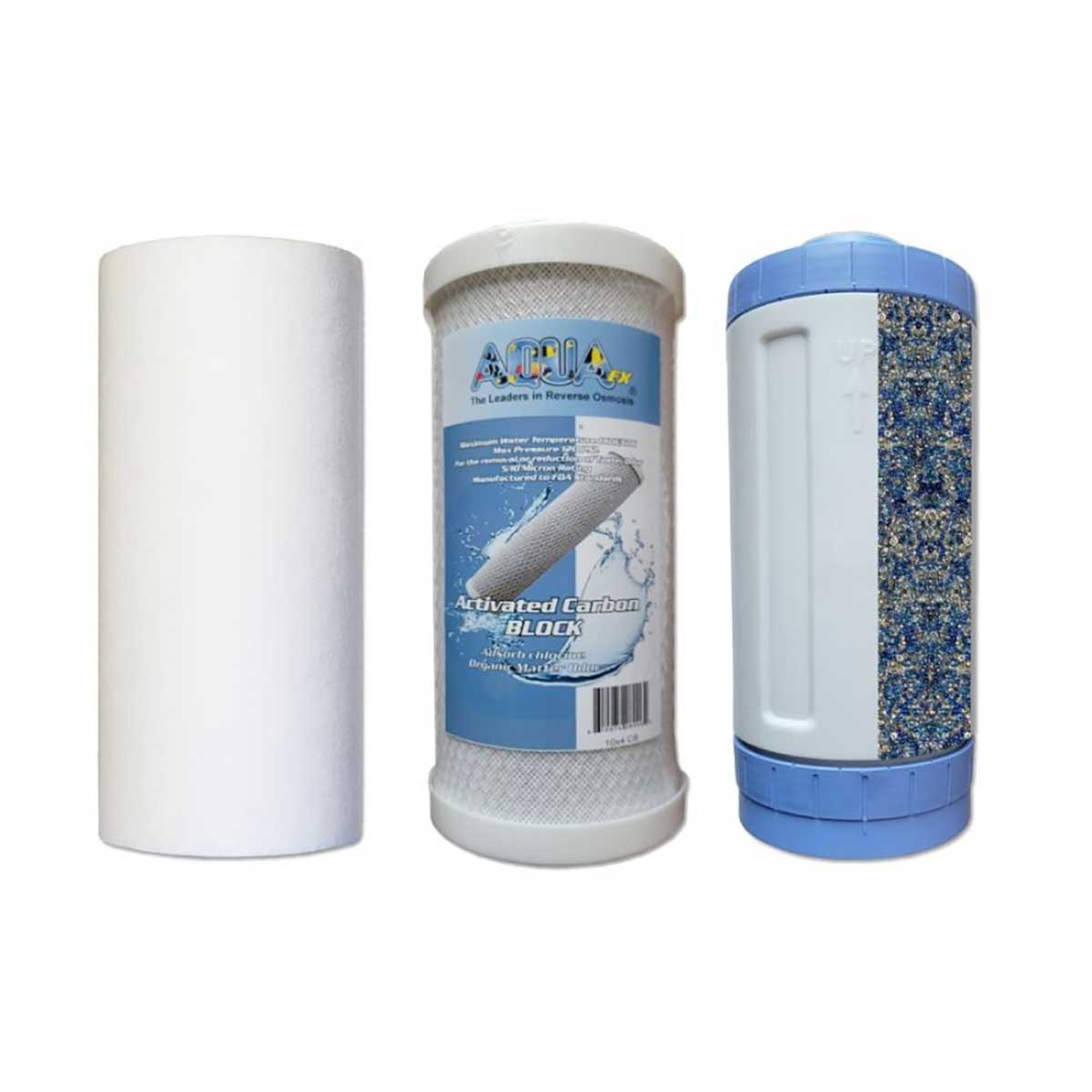 500 GPD 4-Stage RO/DI Blue Fin System - AquaFX - SaltwaterAquarium.com