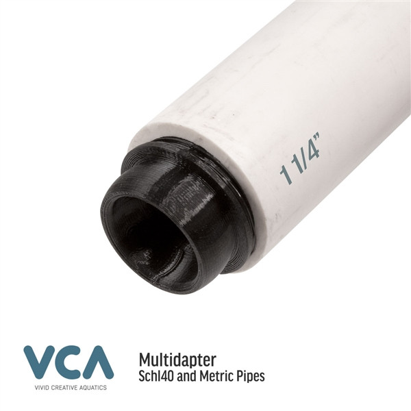 VCA Multidapter 30-35mm Pipe Socket to 1" Modular Hose Adapter - Vivid ...
