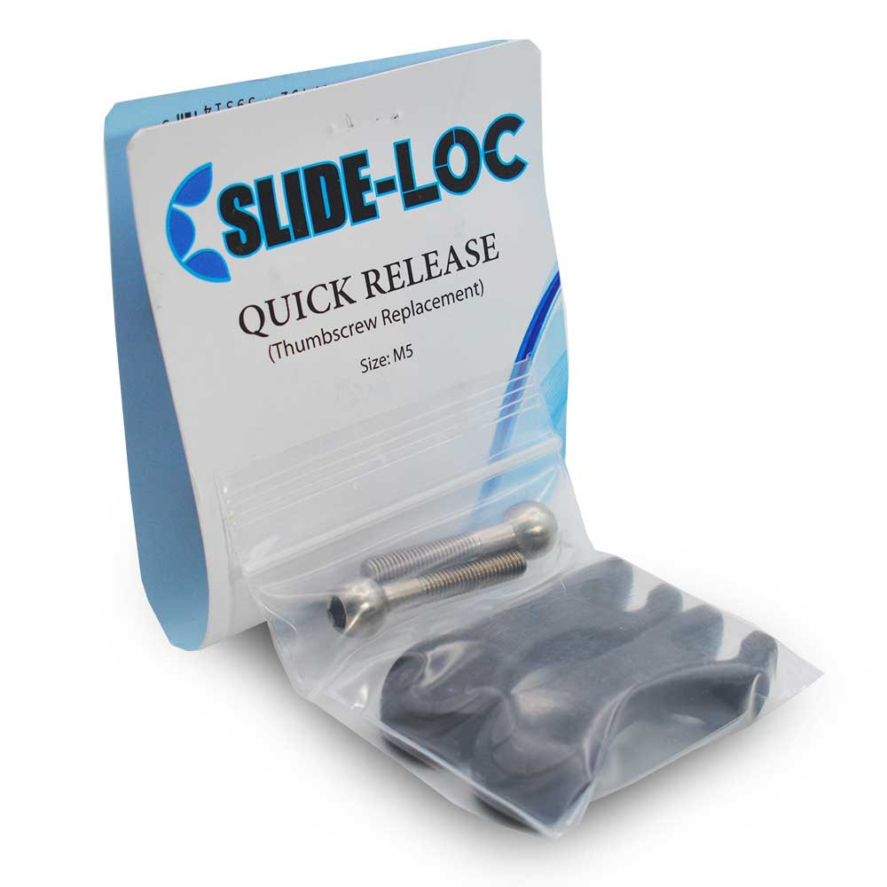 Set of 2 Quick Release Lever (Metric M5) Thumbscrew Replacement - Slide ...