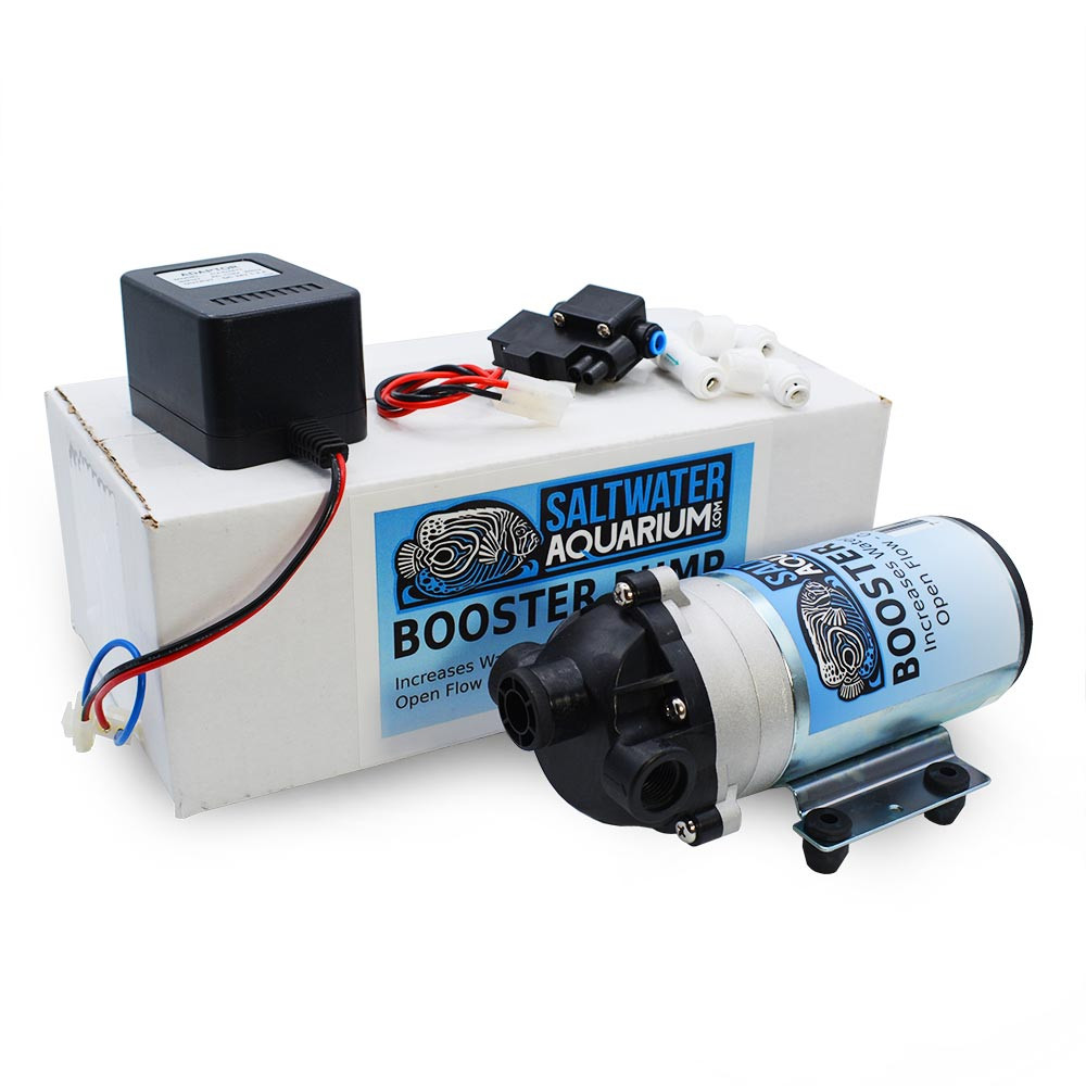 RO Booster Pump Kit (up to 100 GPD) - SaltwaterAquarium ...