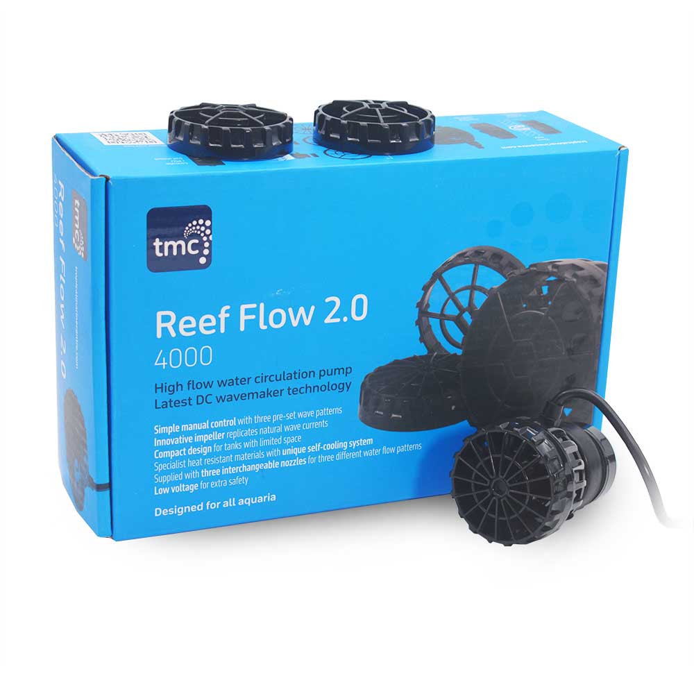 Reef Flow 4000 (1056 GPH) Controllable 24v DC Wavemaker Pump - TMC ...