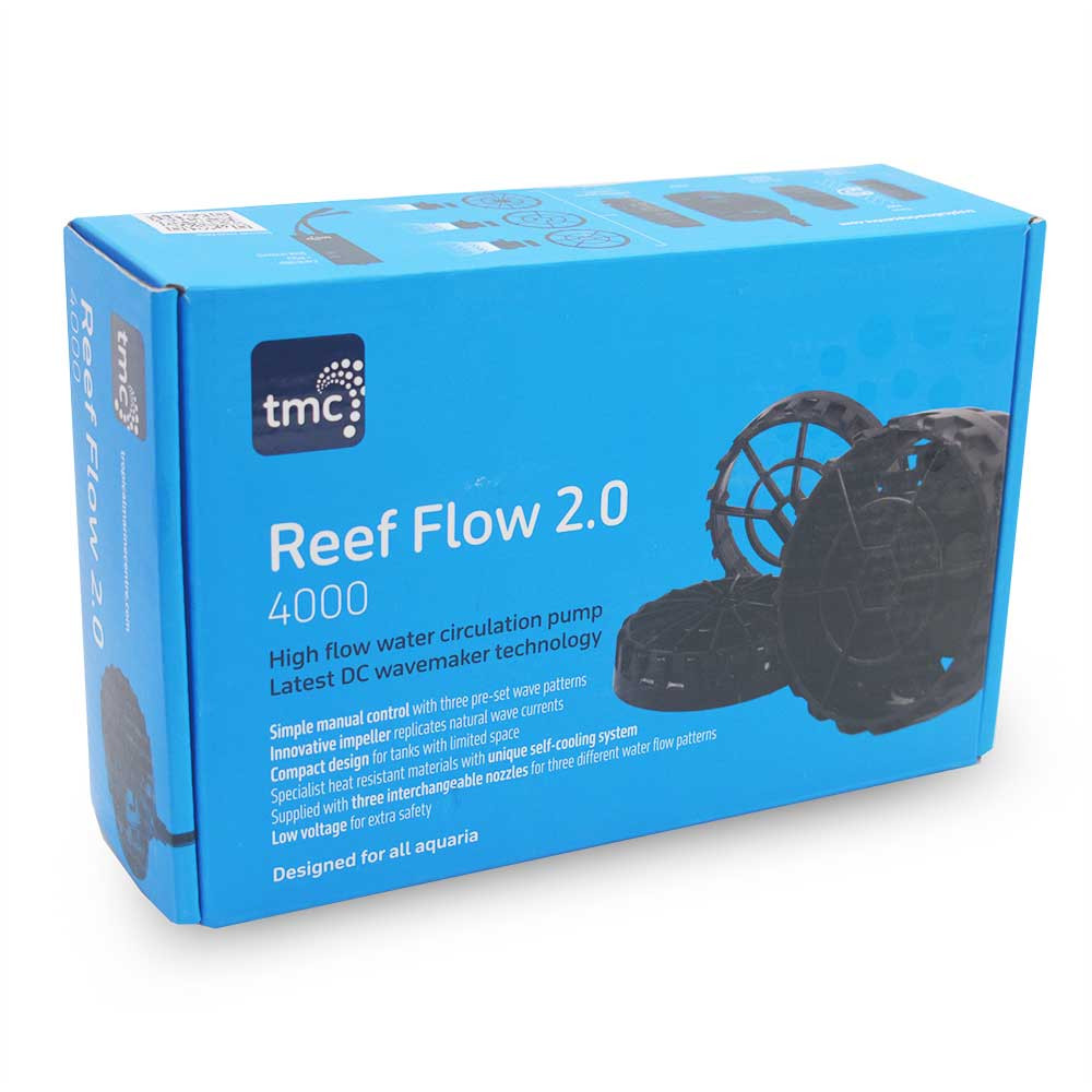Reef Flow 4000 (1056 GPH) Controllable 24v DC Wavemaker Pump - TMC ...
