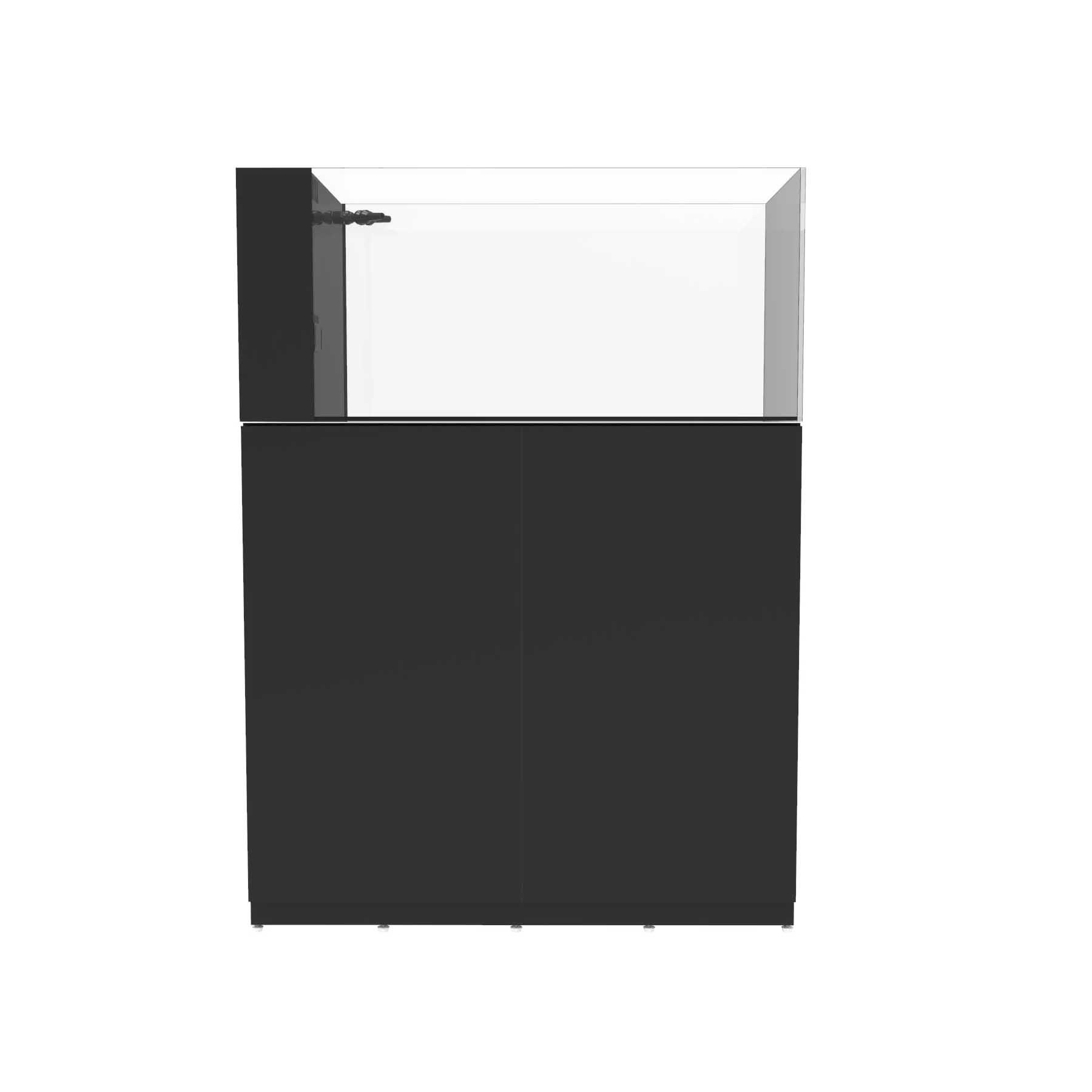 38 Gallon Rimless AIO Glass Nano Tank - Black Stand - PRO Series - Fiji ...