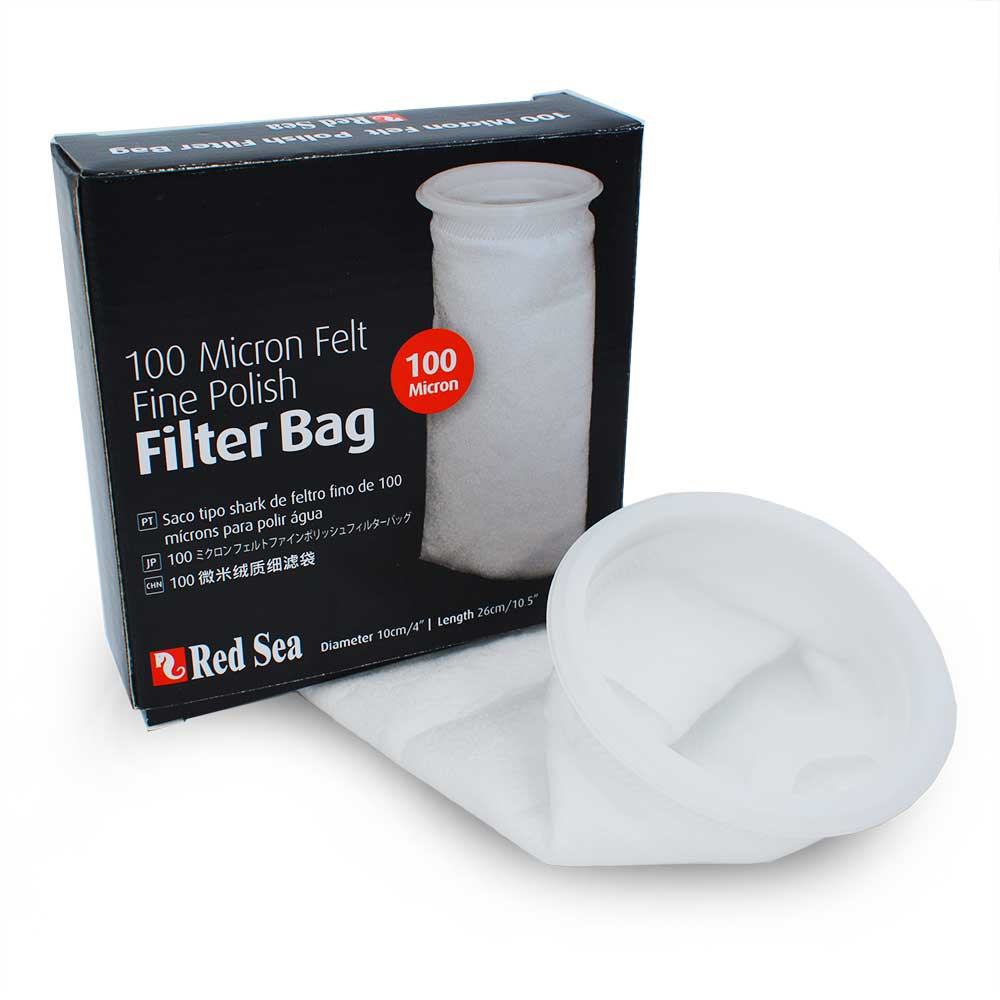 100 Micron Felt Fine Polish Filter Sock - Red Sea - SaltwaterAquarium.com