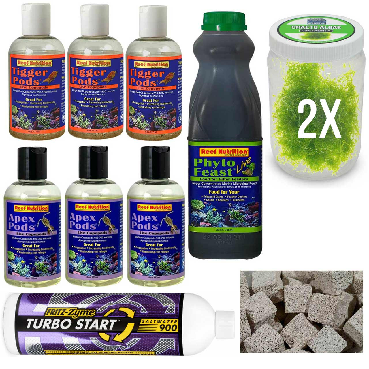 Reef Nutrition Refugium Setup Kit (Small) - SaltwaterAquarium.com