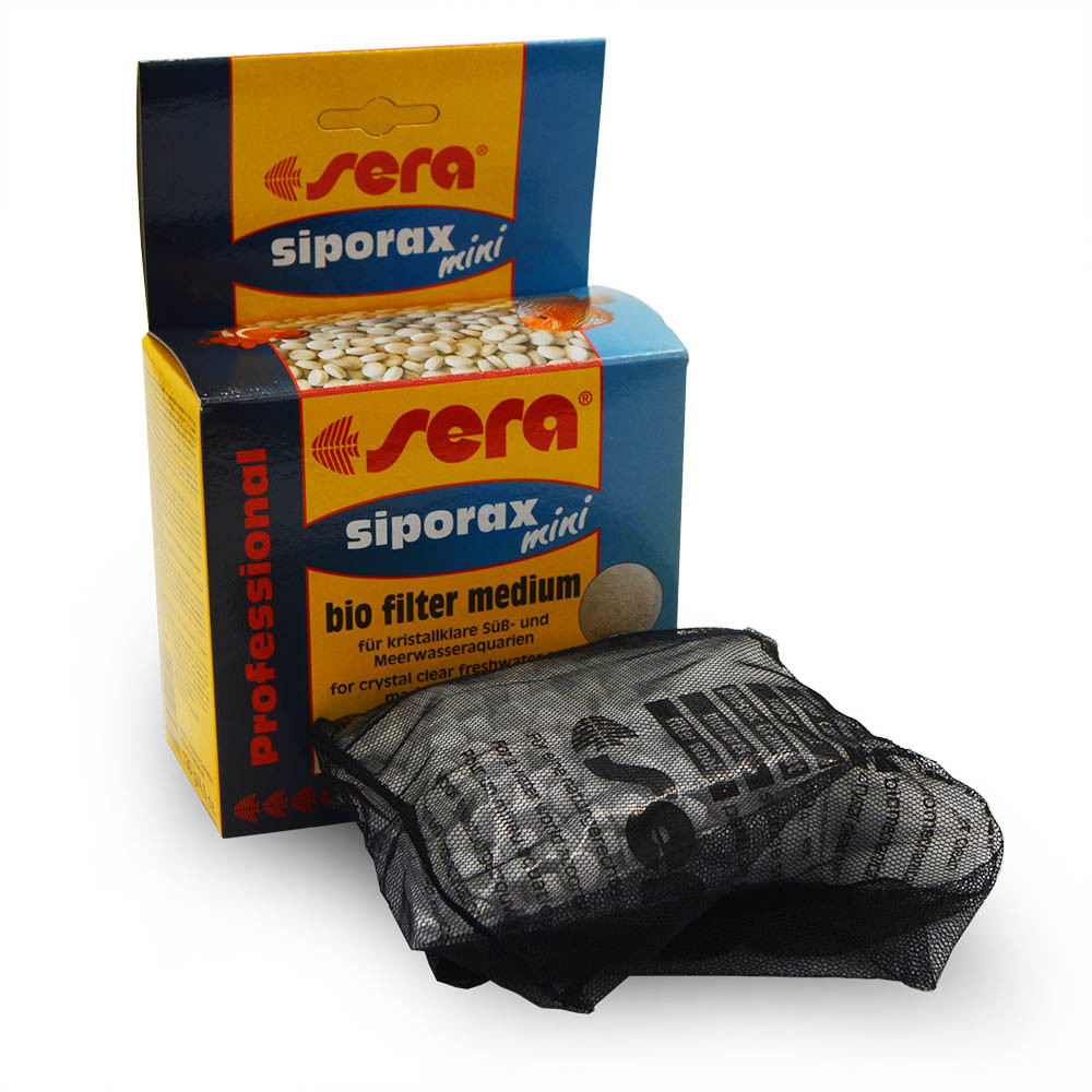Siporax Mini (4.5 oz) Bio Filter Media - Sera - SaltwaterAquarium.com