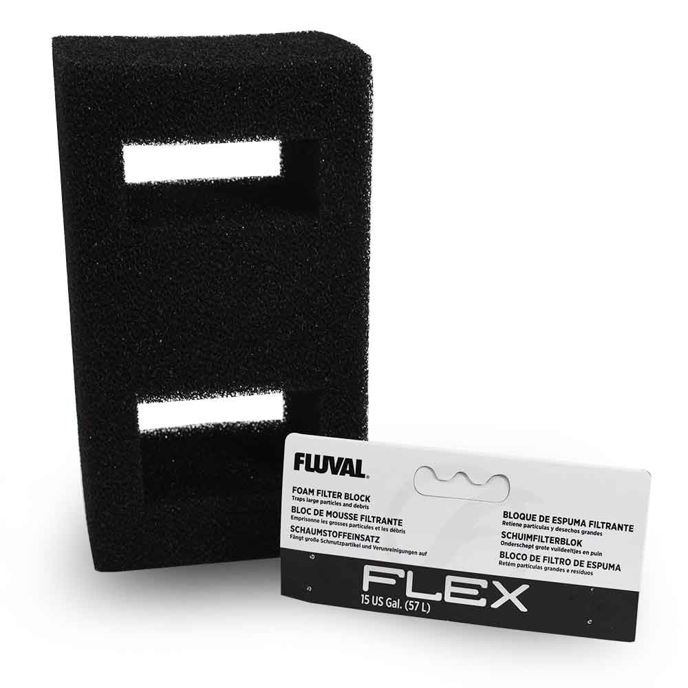 FLEX 15G Foam Filter Block - Fluval - SaltwaterAquarium.com