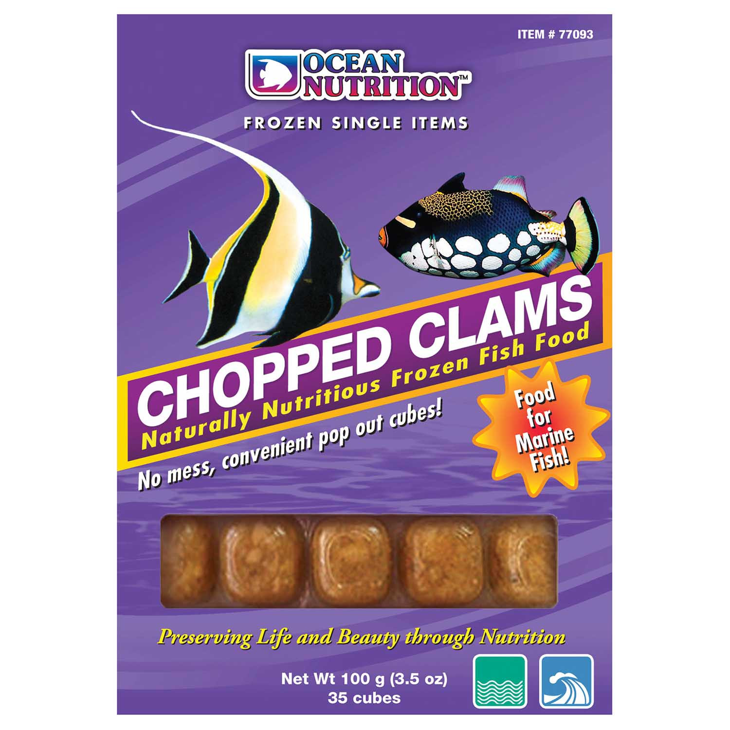 Frozen Fish Food - Saltwater & Marine Reef Aquariums