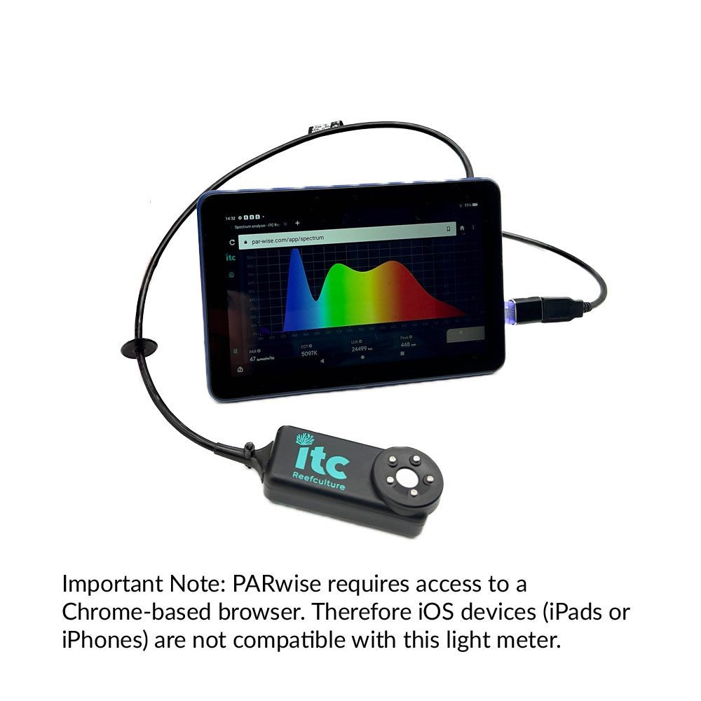 PARwise PAR Monitor for Saltwater - ITC Reefculture - SaltwaterAquarium.com