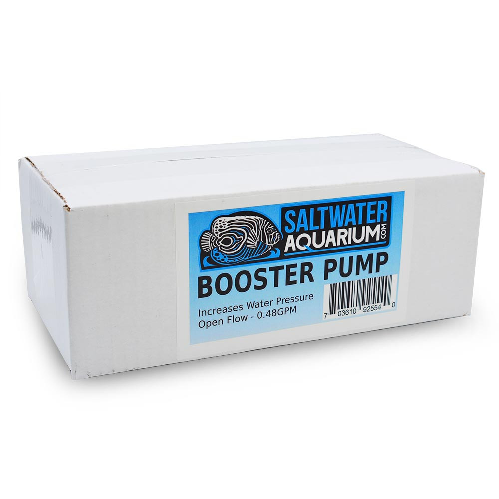 RO Booster Pump Kit (up to 100 GPD) - SaltwaterAquarium ...