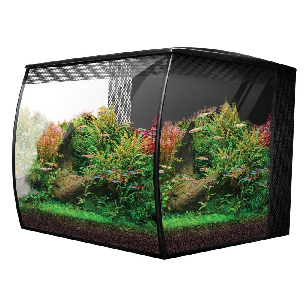 Fluval Flex 2.0 - 9 Gallon Aquarium Kit - Freshwater Fish Tank with ...