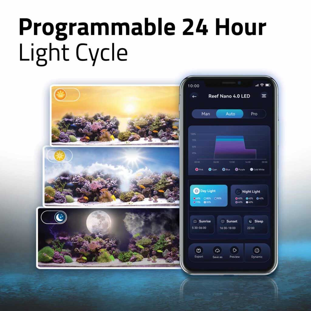 Reef 4.0 (15" - 24″) LED Fixture (22W) - Fluval - SaltwaterAquarium.com