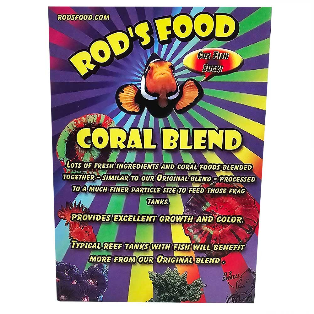 Rod's Food Sticker Pack - SaltwaterAquarium.com