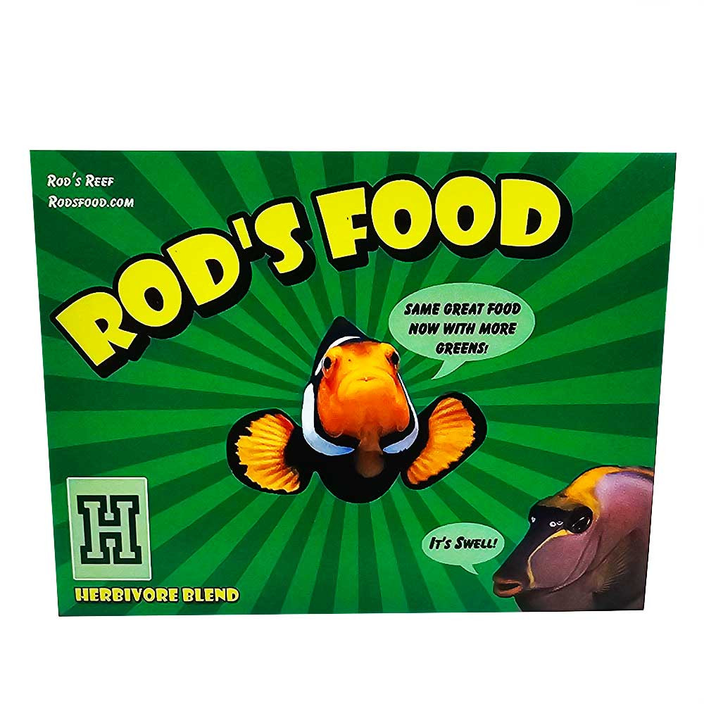 Rod's Food Sticker Pack - SaltwaterAquarium.com