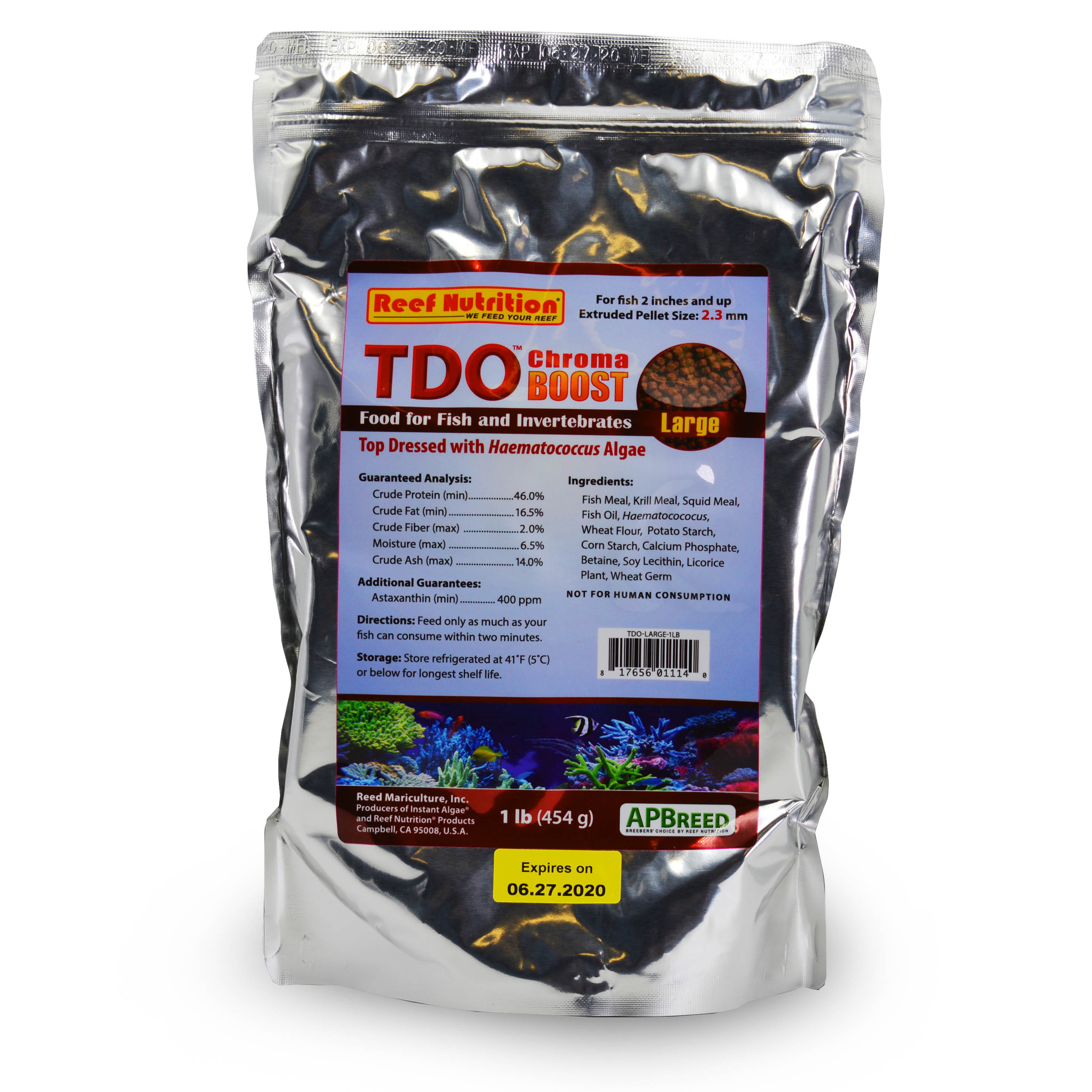 Food - Dry Fish Food - Reef Nutrition - SaltwaterAquarium.com