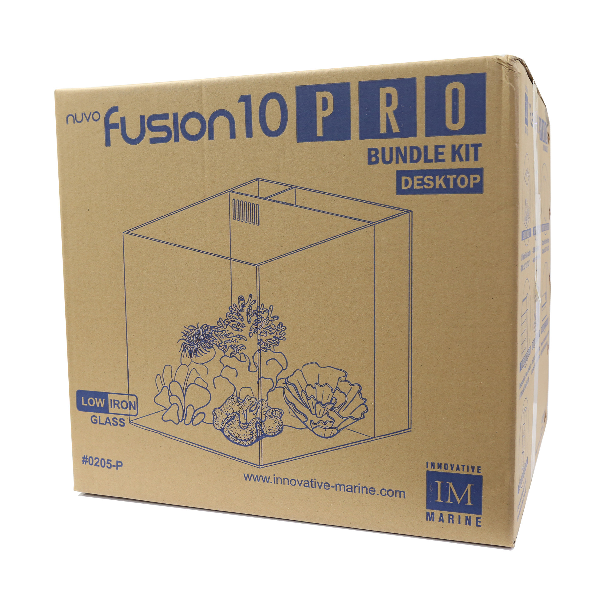 10 Gallon Fusion Pro 2 Bundle AIO Aquarium (0205-P) - Innovative Marine ...