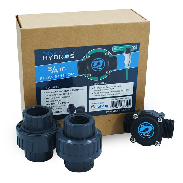 HYDROS 3/4" Flow Sensor - Coralvue - SaltwaterAquarium.com