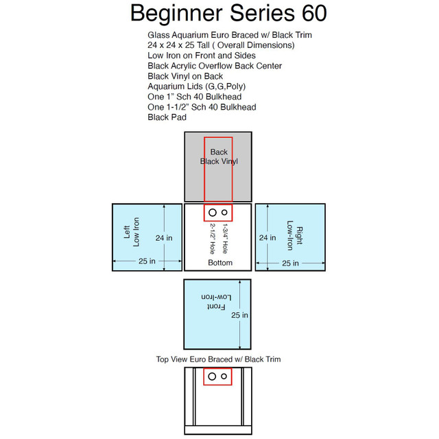 Aquariums - Other Brands - GlassCages Custom - SaltwaterAquarium.com