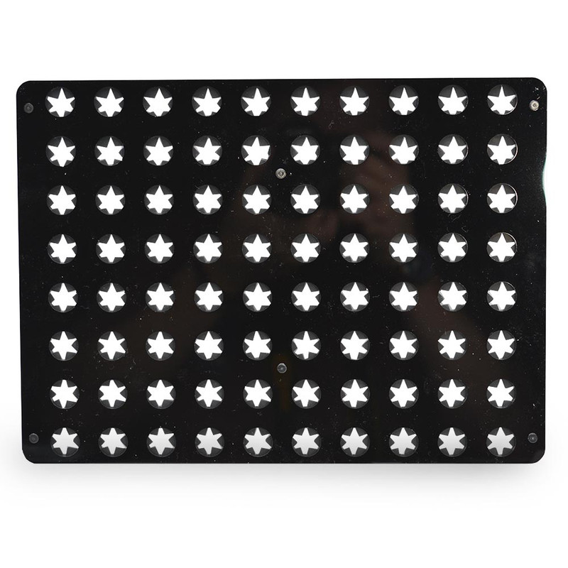 (Black) 80 Hole Frag Flat Rack Tray w/Frag Lock - PNW Customs ...