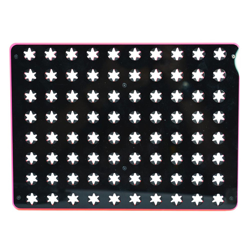 (Pink) 80 Hole Frag Rack Flat Tray w/Frag Lock - PNW Customs ...