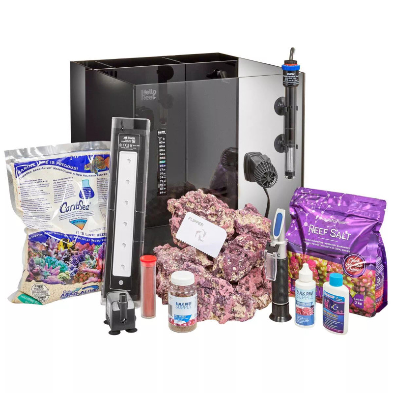 15 Gallon Beginner Saltwater Aquarium Kit - Hello Reef ...