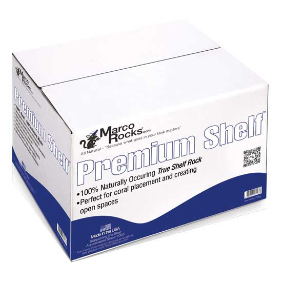 Shelf Rock - Coralline (20 lbs) - Marco Rocks - SaltwaterAquarium.com