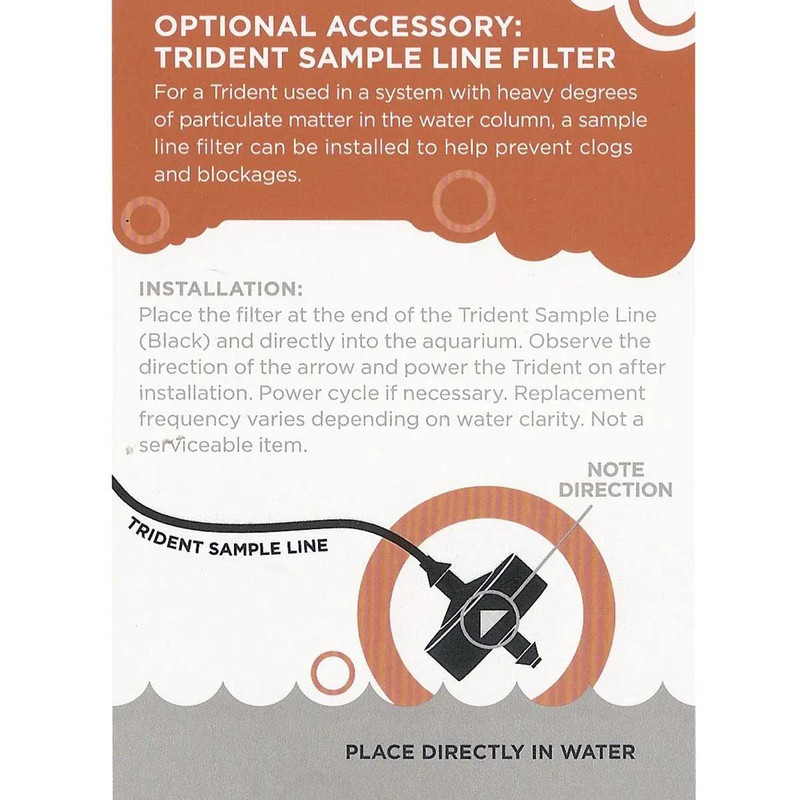 Trident Sample Line Filter - Neptune Systems - SaltwaterAquarium.com