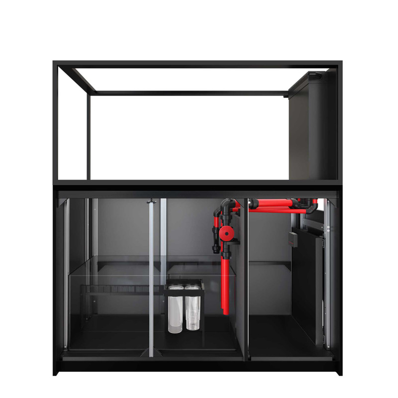 Reefer MAX Peninsula S-700 G3 - 186 Gallon Black All In One Aquarium ...