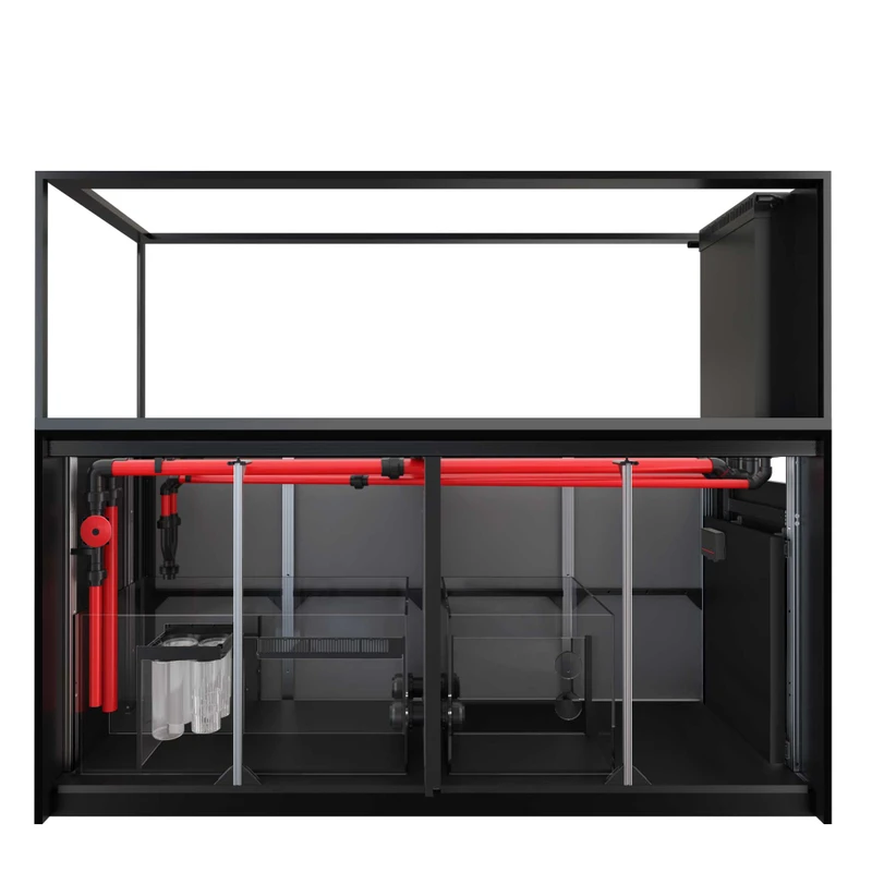 Reefer MAX Peninsula S-950 G3 - 250 Gallon Black All In One Aquarium ...