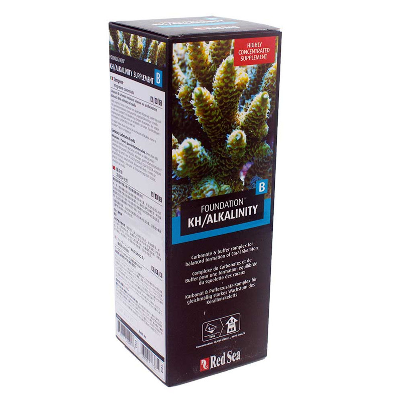 Reef Foundation B - Alkalinity (KH) (1000 ml) Liquid - Red Sea ...