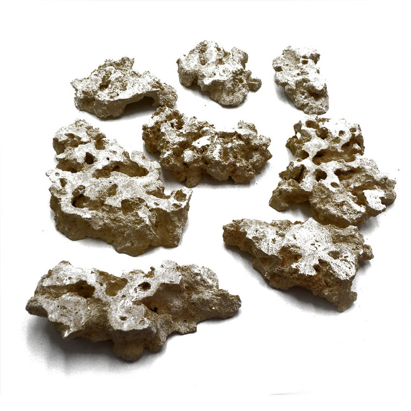 Two Little Fishies STAX Porous Oolitic Dry Base Rock (by the lb ...