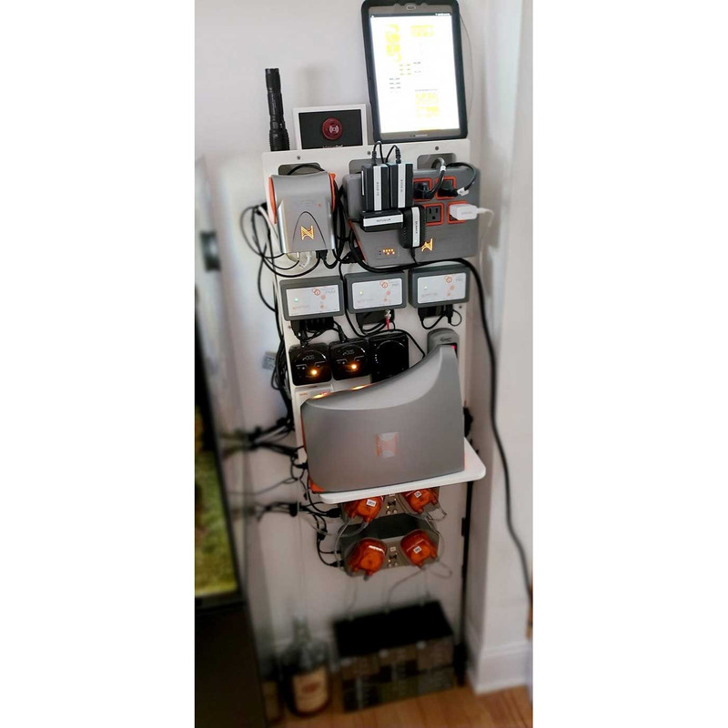 Black Standard Aquarium Controller Mounting Board - Adaptive Reef ...