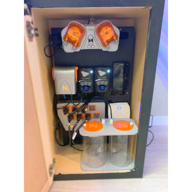 White DELUXE Aquarium Controller Mounting Board - Adaptive Reef ...