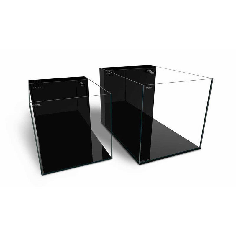 CUBE 25 PENINSULA Starphire Glass Aquarium - Waterbox ...