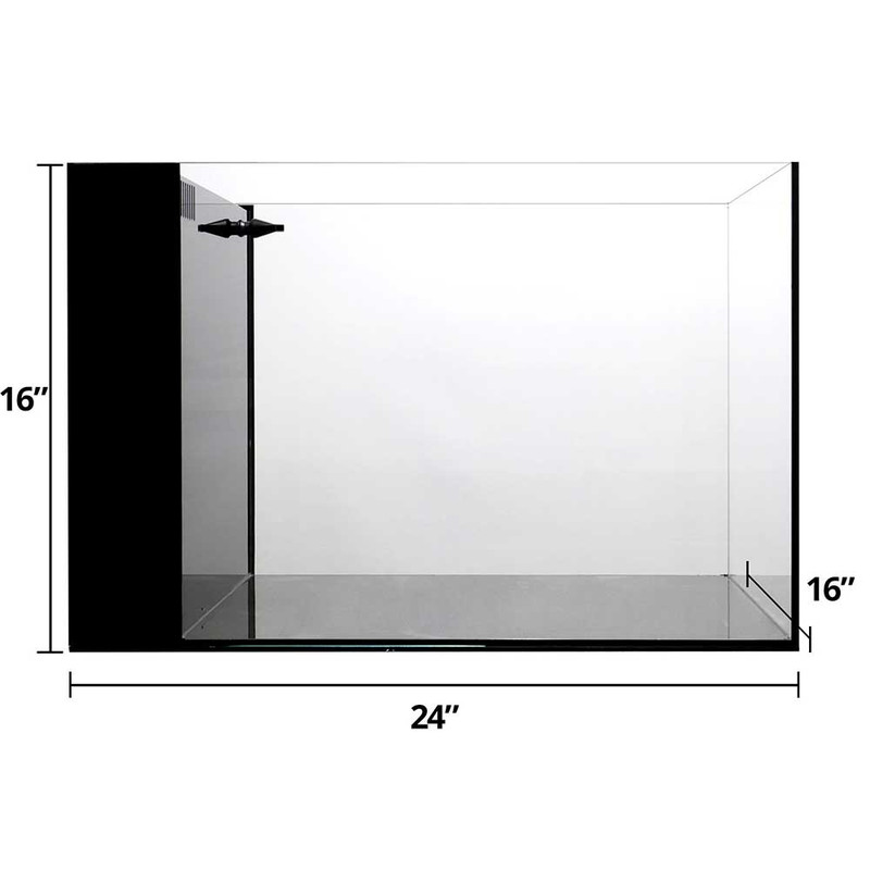 CUBE 25 PENINSULA Starphire Glass Aquarium - Waterbox ...