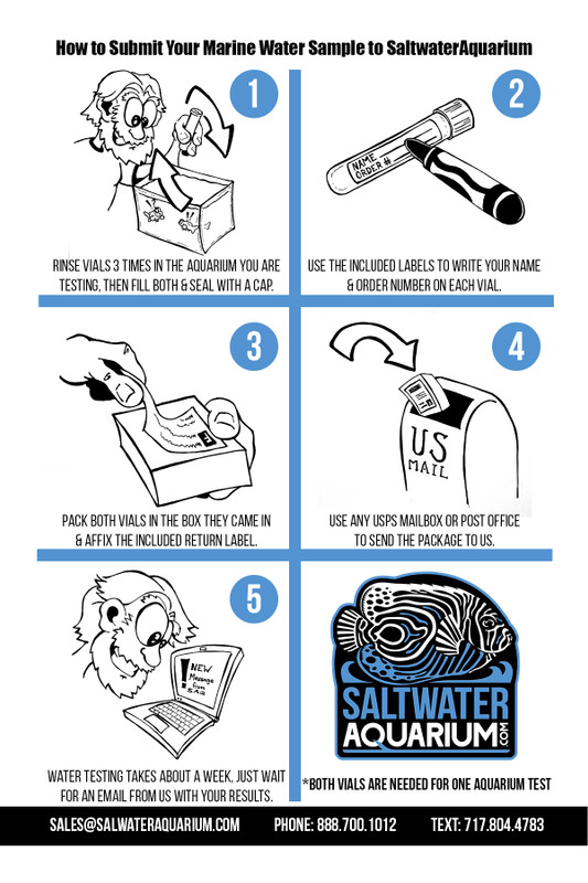 Spot Check Marine Water Test (Single Test) - SaltwaterAquarium.com ...