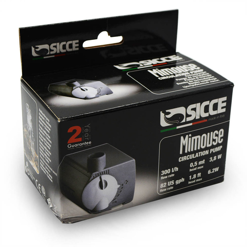 MI Mouse Pump (82 gph 1.8' Head) - Sicce - SaltwaterAquarium.com