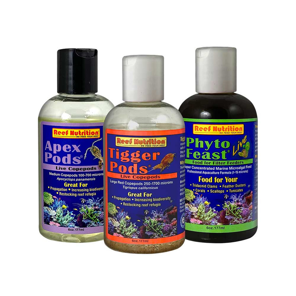 Food - Live & Refrigerated - Live Pods - SaltwaterAquarium.com