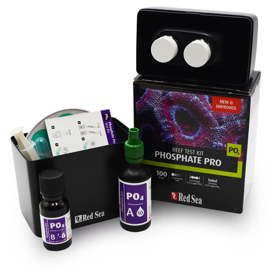 Phosphate Pro Test Kit (PO4) - 100 Tests - Red Sea - SaltwaterAquarium.com