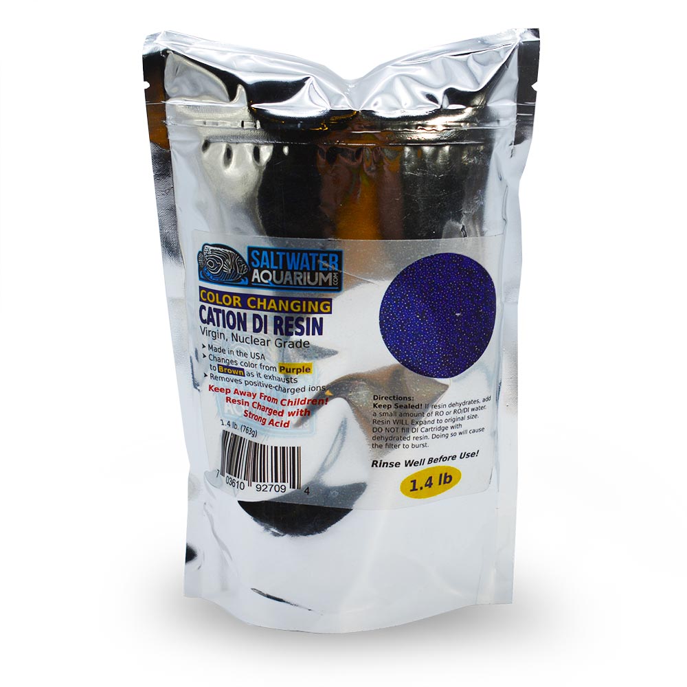 Premium CATION Charged Bulk Deionization Resin (Color Changing) RODI (1 ...