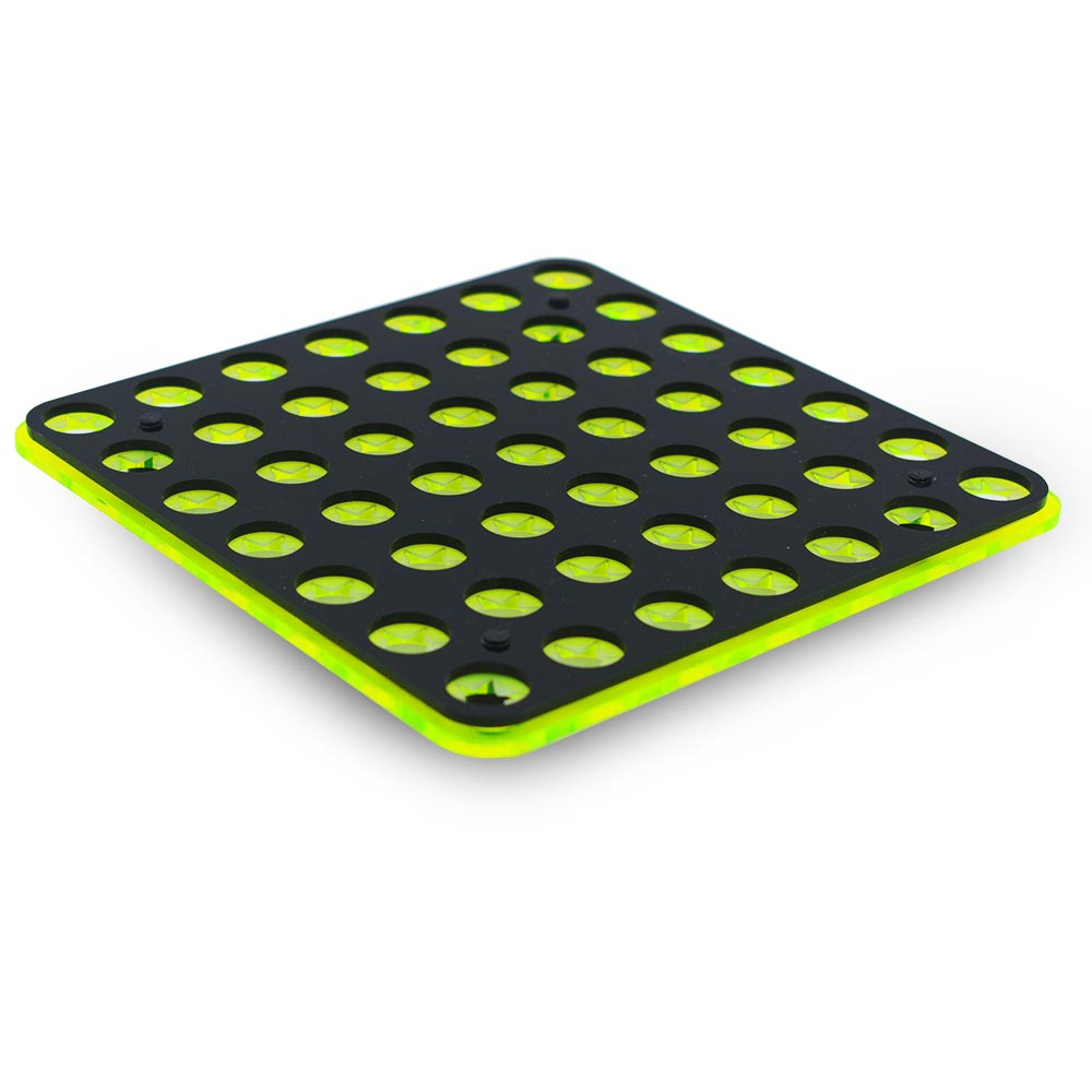 48 Hole Frag Tray, Green w/Frag Lock - PNW Customs - SaltwaterAquarium.com