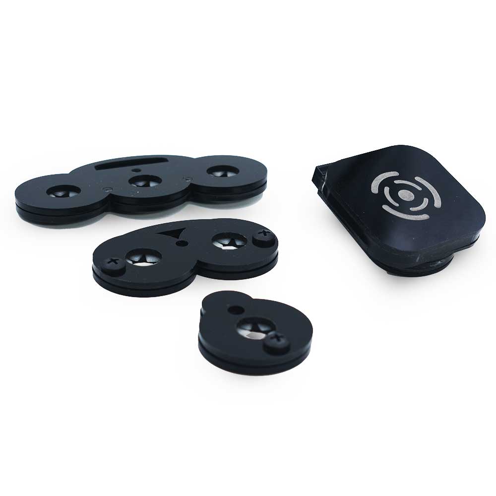 Modular 3 Rack Frag System (1/2" Glass) Black w/Frag Lock - PNW Customs ...