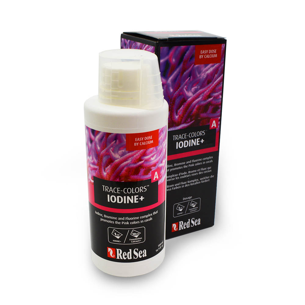 Trace Colors A - Iodine (500 ml) - Red Sea - SaltwaterAquarium.com